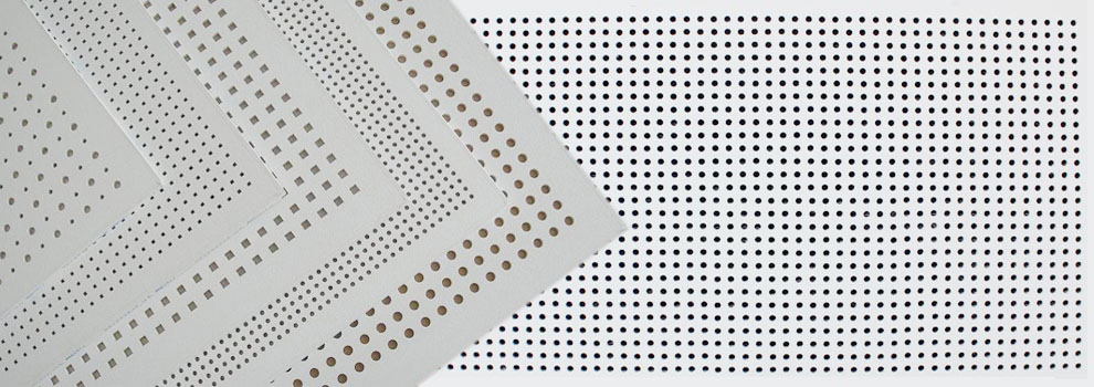 13mm Perforated Plasterboard – With Margin – Acoustics.net.au